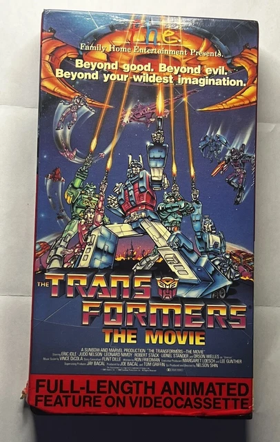 TRANSFORMERS THE MOVIE VHS (1986) Hasbro G1 $49.99 - PicClick CA