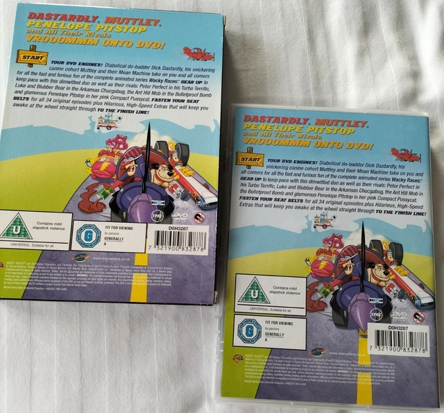 WACKY RACES - The Complete Collection (DVD, 2007) £4.99 - PicClick UK
