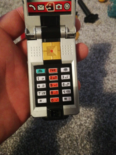 POWER RANGERS SAMURAI Flip Phone Morpher with fully working Sounds £20. ...