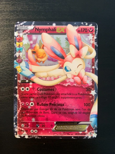CARTE POKÉMON : Nymphali EX RC21/RC32 XY Générations Française EUR 24 ...