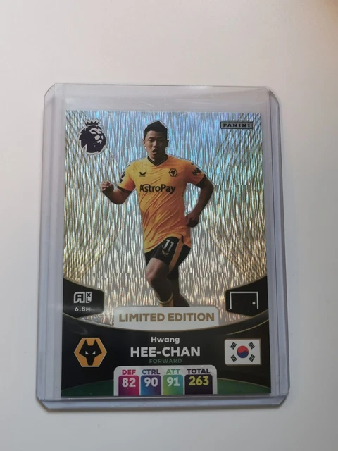 2024 HWANG HEE Chan Limited Edition Card - Panini Adrenalyn XL Premier ...