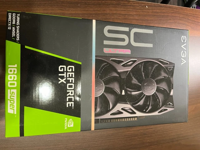 EVGA NVIDIA GEFORCE GTX 1660 Super 6GB GDDR6 PCI Express 3.0 Graphics ...