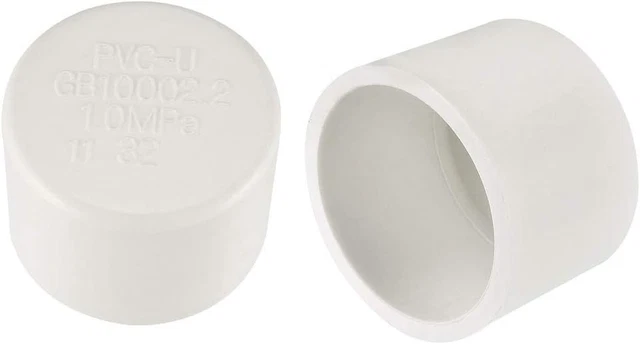 MAP 32MM PVC Pipe Cap Fitting, Slip Socket External End Caps 2 Pcs £29. ...