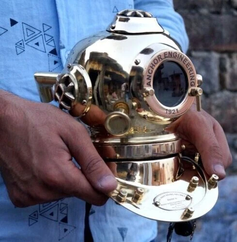 CASQUE DE PLONGÉE de 6 pouces casque de plongée de la marine américaine ...