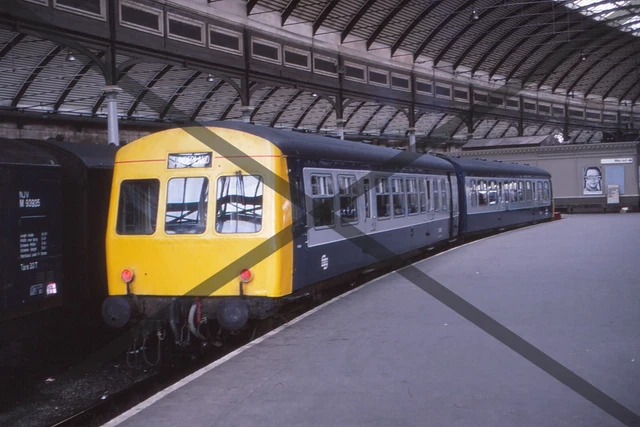RAILWAY LOCOMOTIVE 35MM Slide – Class 101 Sitting At Newcastle Station ...
