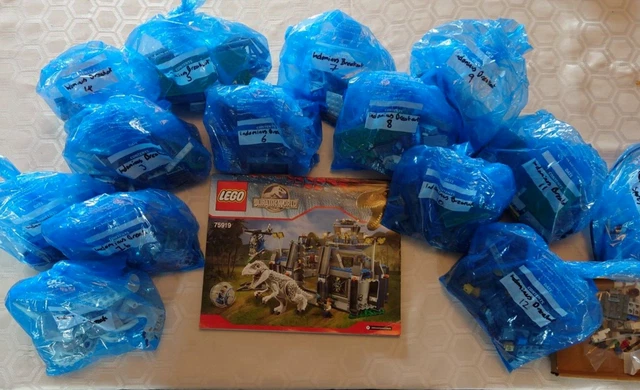 LEGO JURASSIC WORLD Indominus Rex Breakout (75919) & Pteranodon Capture ...