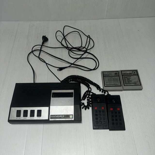 VINTAGE HANIMEX PROGRAMMABLE Video System 1392 W/ Electronic Pinball ...