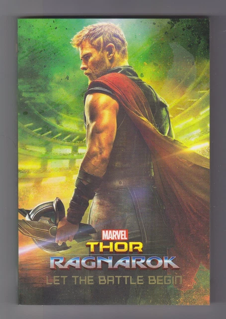 MARVEL THOR RAGNAROK Let the Battle Begin Novelisation Paperback Book ...