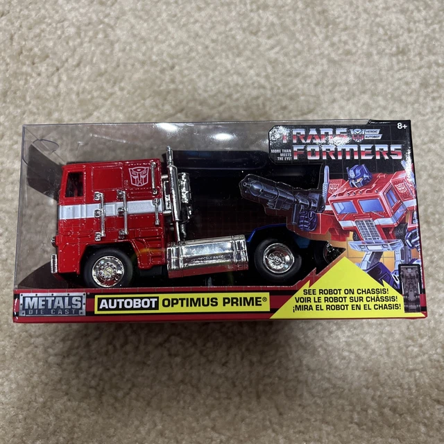 JADA METALS DIE CAST TRANSFORMERS OPTIMUS PRIME AUTOBOT G1 Non ...