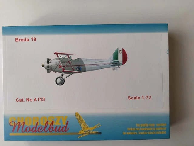BREDA 19, 1:72-CHOROSZY Modelbud(SPEDIZIONE TRACCIATA) EUR 28,00 ...