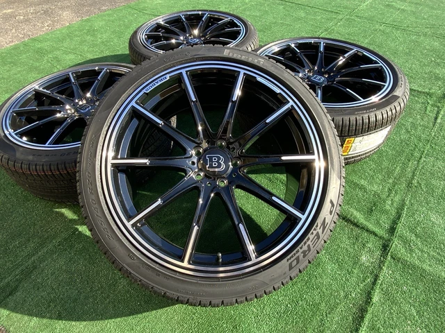MERCEDES-BENZ S550 S560 S450 BRABUS Wheels Rims Pirelli P-Zero Tires ...