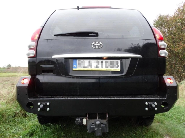 TOYOTA LAND CRUISER Lc120 Rear Steel Bumper Off Road 4X4 £790.00 ...