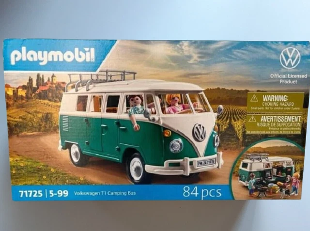 PLAYMOBIL 71725 VW Volkswagen Combi Bus Vert Exclusivité France NOUVEAU ...