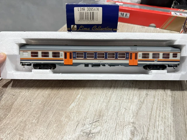 LIMA COLLECTION 309547K Carrozza 1/2cl Mdvc Navetta FS scala H0 EUR 35 ...
