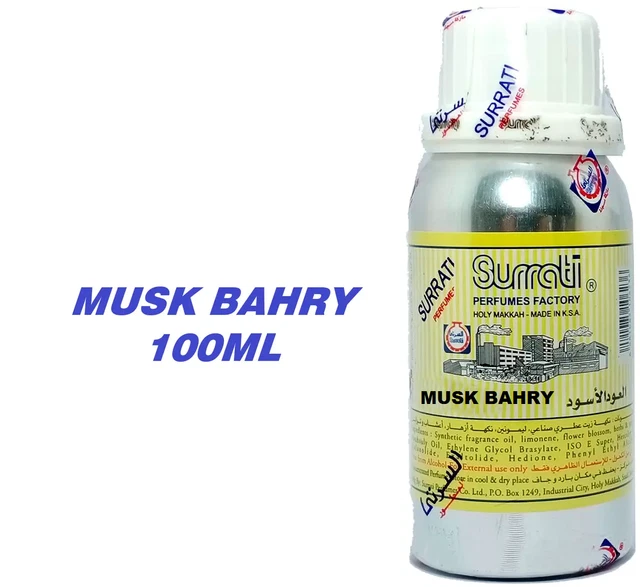 OLIO PROFUMO CONCENTRATO Surrati MUSK BAHRY Olio Attar Fresco 100ML ...