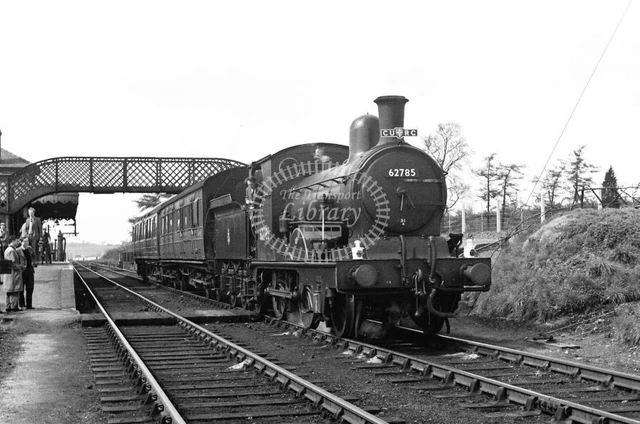 PHOTO BR BRITISH Railways Steam Locomotive Class E4 62785 at Haverhill ...