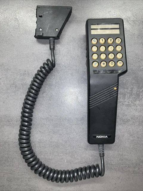 NOKIA MOBIRA OY Type CU 59 LB4 Téléphone vintage 1980 Cellphone ...