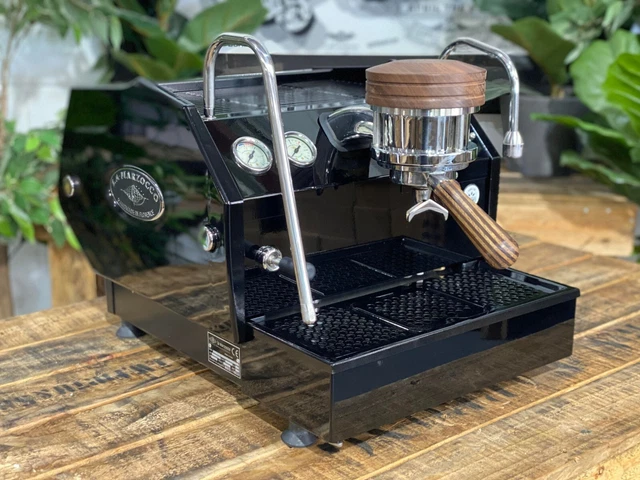 LA MARZOCCO GS3 Av 1 Group Brand New Gloss Black/ Timber Espresso ...