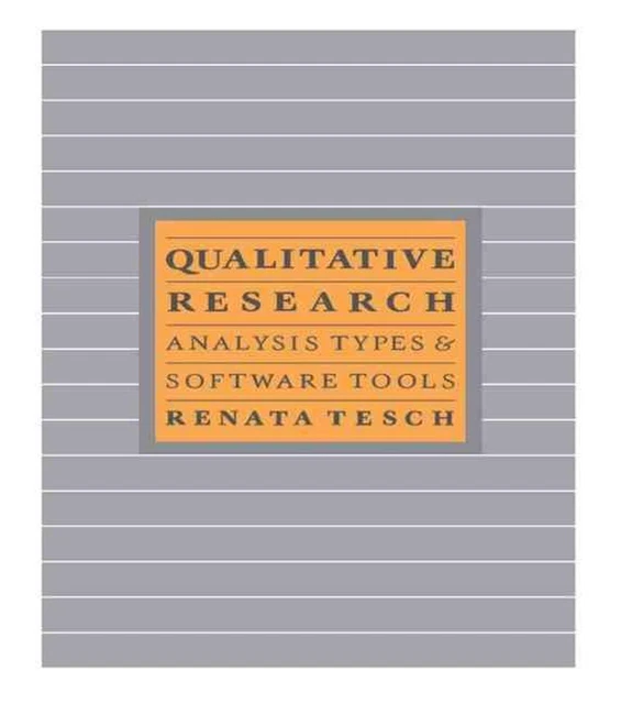 QUALITATIVE RESEARCH ANALYSIS Types And Software Analysis Types And