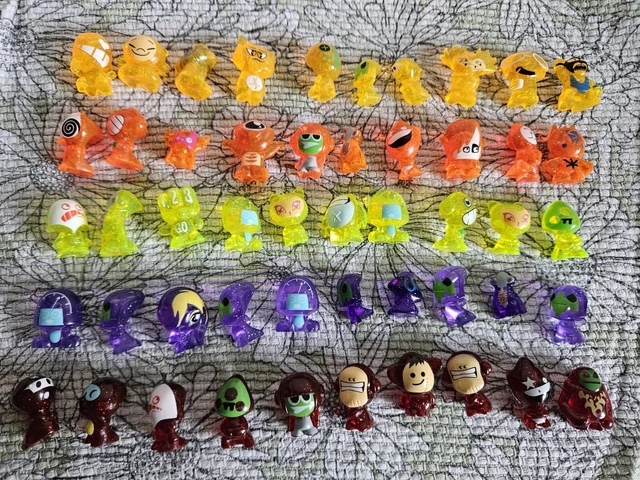 GOGOS CRAZY BONES Clear Glitter Figures Rare Bundle x 50 £22.99 ...