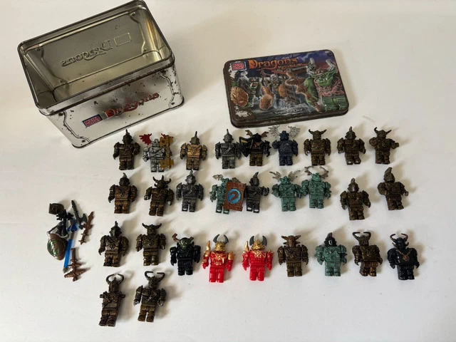 MEGA BLOKS DRAGONS minifigures Krystal Wars £19.99 - PicClick UK