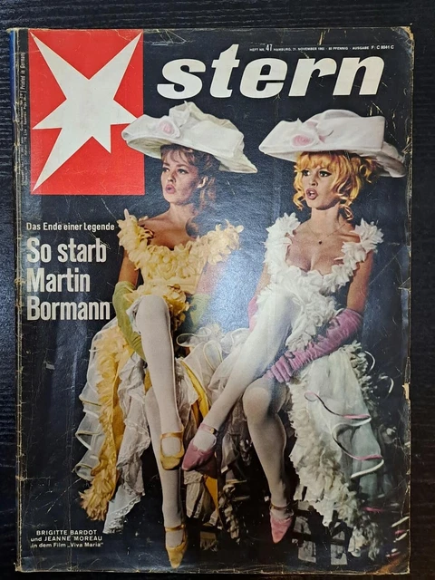 BRIGITTE BARDOT Stern Germany Magazine Rare!!!! EUR 15,00 - PicClick FR