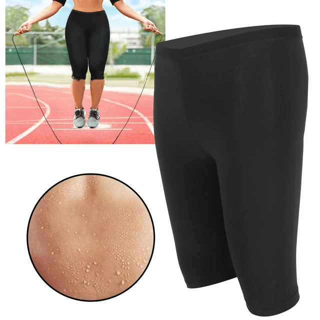 S M Women Fitness Sauna Sweat Pants Postpartum Legging Workout