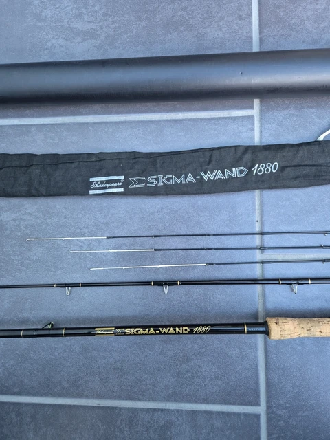 SHAKESPEARE SIGMA WAND 1880 Feeder Picker Fishing Rod £42.32 - PicClick UK