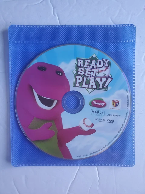 BARNEY READY SET Play! Loose DVD Hit Entertainment Lionsgate film £1.09 ...
