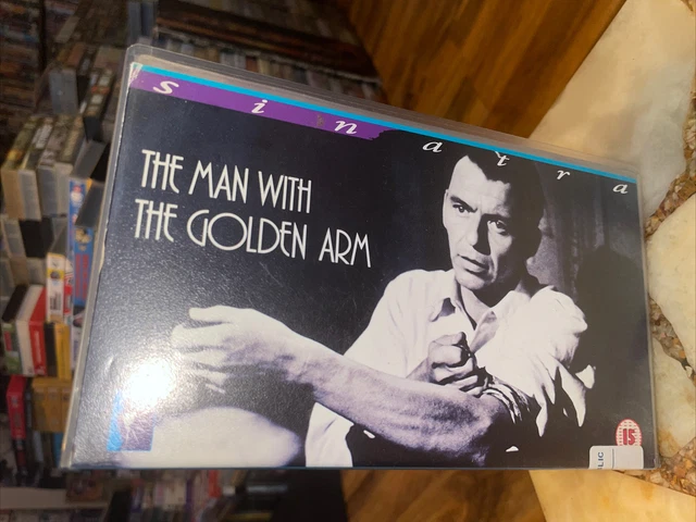 THE MAN WITH The Golden Arm Vhs Pinnacle Video Starring Frank Sinatra £ ...