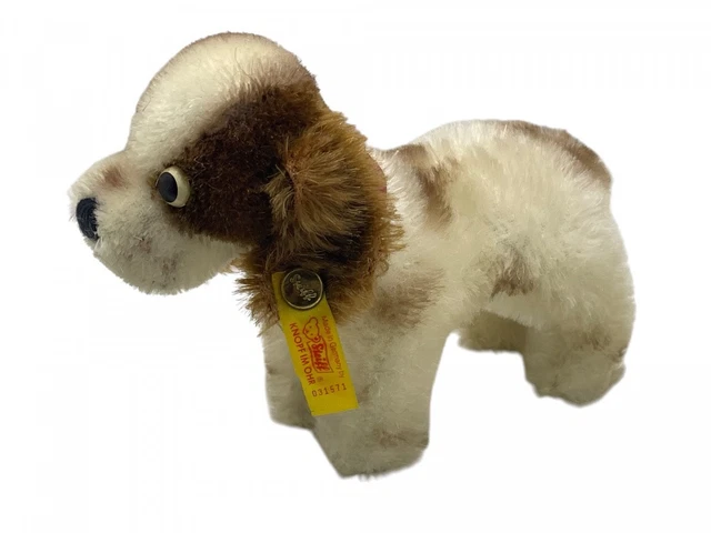 STEIFF TIER 031571 Dog 14 cm. Excellent état EUR 49,56 - PicClick FR