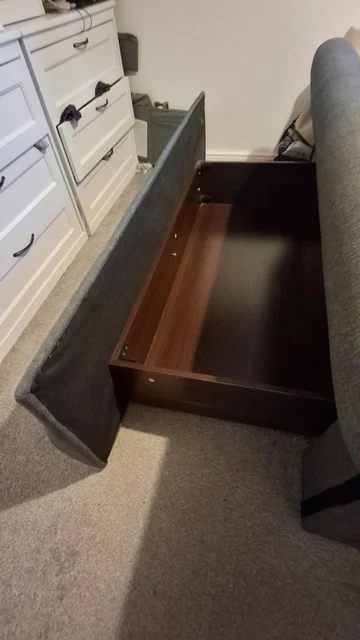 KING SIZE DETROIT Upholstered Sleigh Bed Frame from Dreams £230.00 ...