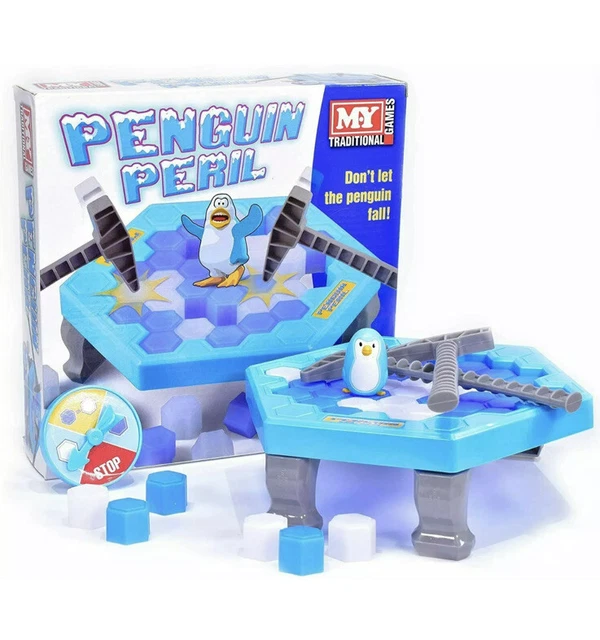 PENGUIN PERIL ICE PICK Challenge Children Family Board Game Toy Trap £ ...