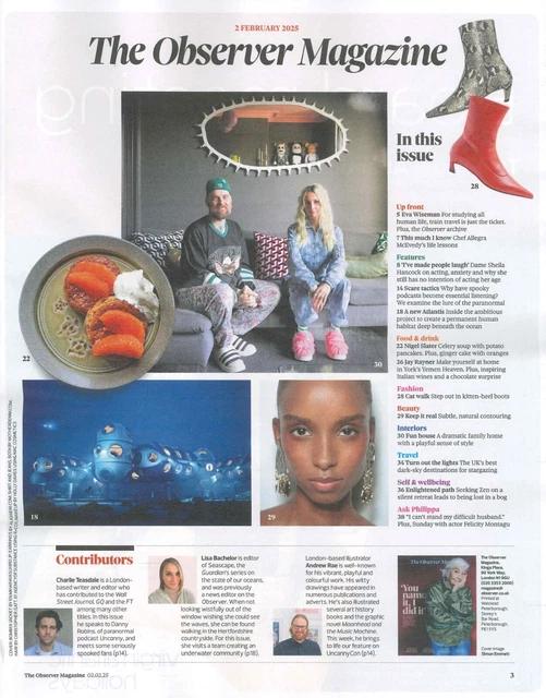 OBSERVER MAGAZINE THE Observer 2025 N° Spécial 2.2.25 EUR 8,25 ...