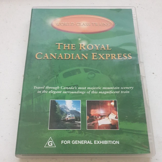 WORLD CLASS TRAINS The Royal Canadian Express DVD R4 FREE POST $16.95 ...