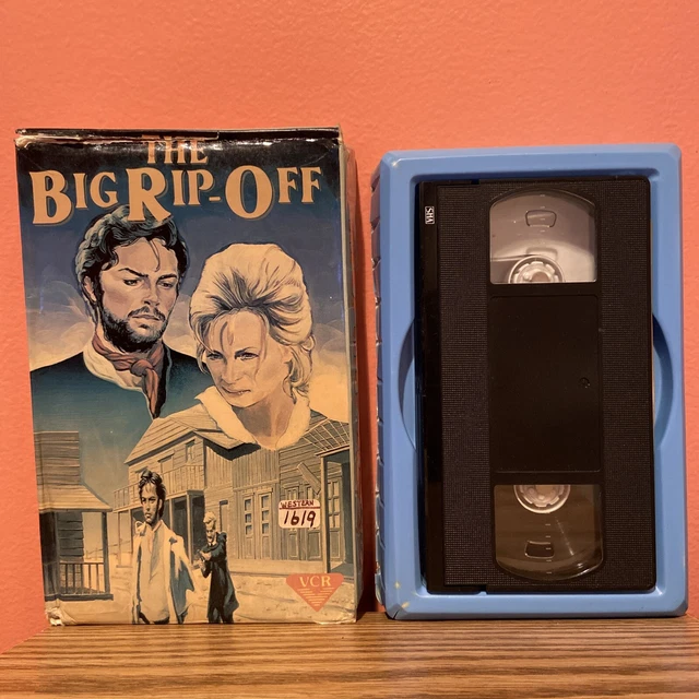 THE BIG RIP-OFF VHS RARE BIG BOX SPAGHETTI WESTERN VCR horror 1967 ...