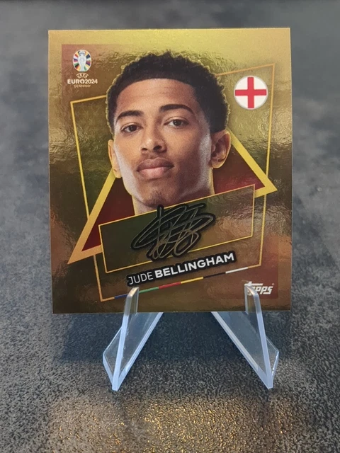 TOPPS UEFA EURO 2024 Germany Jude Bellingham Sticker #Eng Sp Signature ...