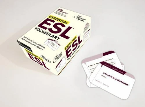 VOCABULAIRE ESL ESSENTIEL [cartes flash] : 550 cartes flash avec besoin ...