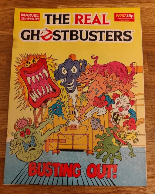 COMIC - CLASSIC Marvel UK The Real Ghostbusters No #37 25th February ...