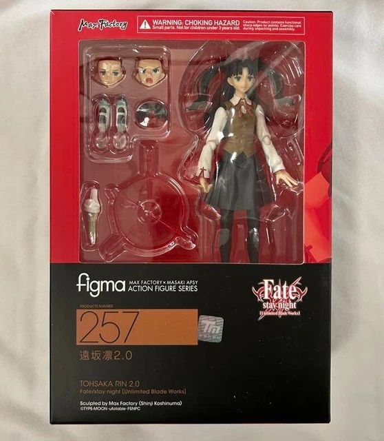 FIGMA FATE STAY Night Unlimited Blade Works Rin Tohsaka 2.0 #257 Action ...