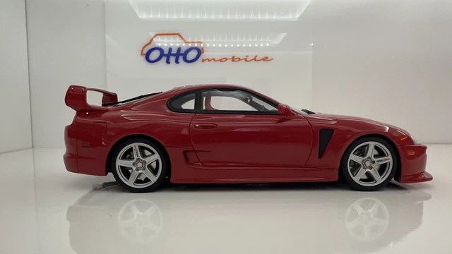 OTTO 1/18 - Toyota Supra MK4 TRD 3000 GT Red Resin Scale Model Car £115 ...