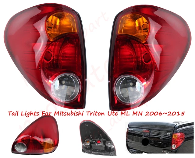 AU PAIR LH+RH Tail Lights Rear Lamp For Mitsubishi Triton Ute ML MN ...