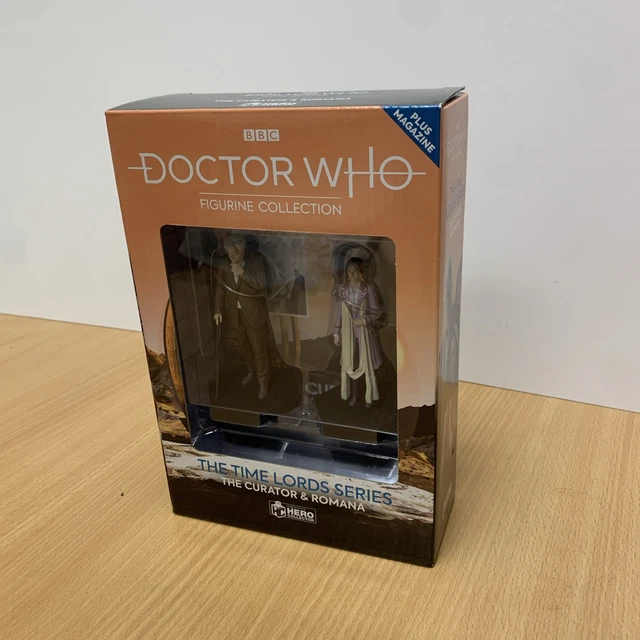DOCTOR WHO THE Curator & Romana Eaglemoss Figure Box Set #1 NEW £22.55 ...