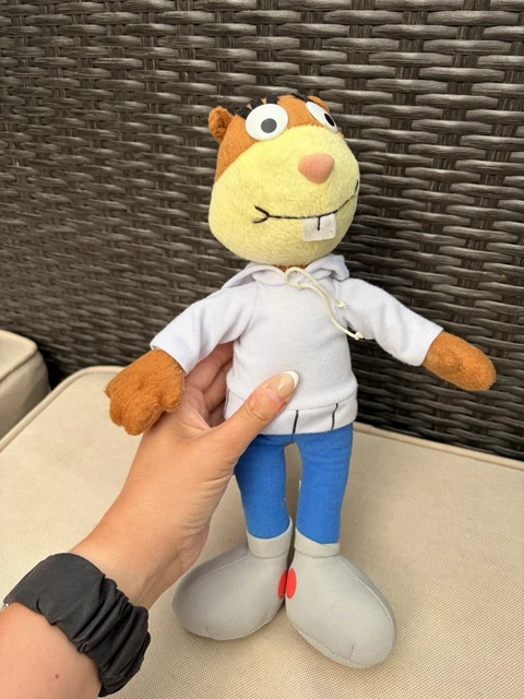 SPONGEBOB SQUARE PANTS Sandy Cheeks Squirrel Plush Soft Toy 12” from ...