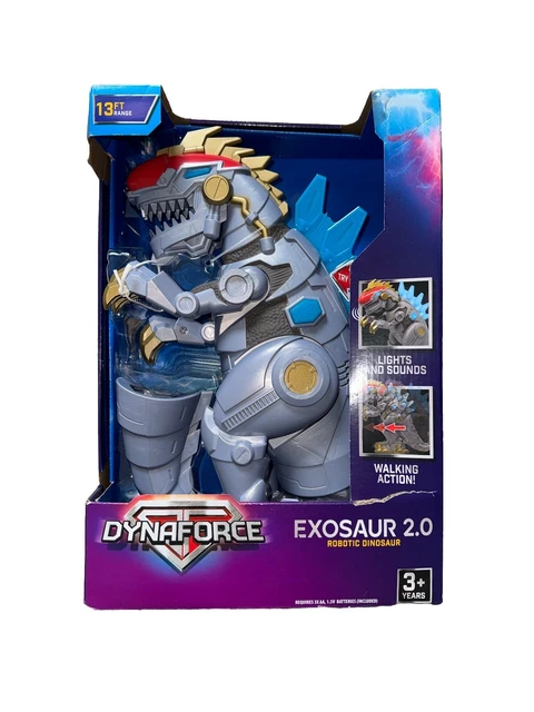 ADVENTURE FORCE ULTRA Exosaur Robotic Walking Dinosaur Toy with Lights ...