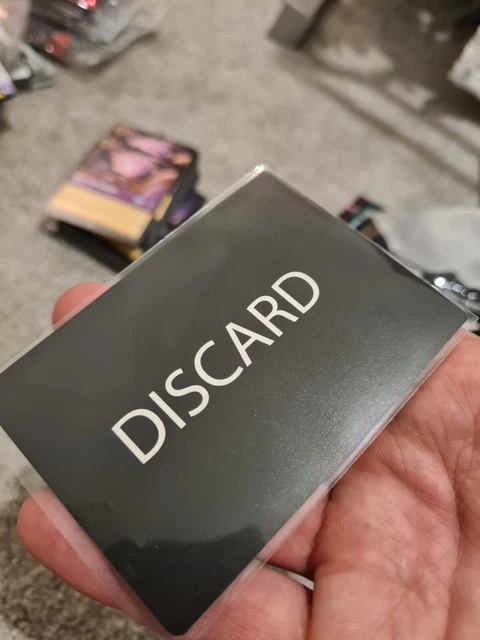 DISNEY LORCANA: THE First Chapter "Discard" Card. Factory Mistake ...