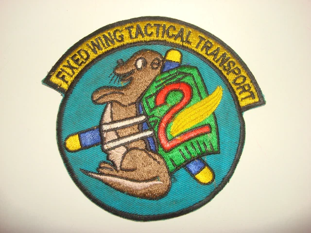 VIETNAM WAR PATCH US Army 2nd FIXED WING TACTICAL TRANSPORT £10.57 ...