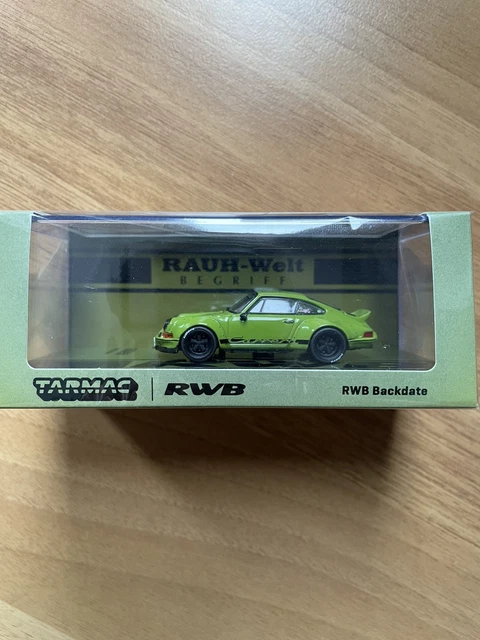 TARMAC WORKS PORSCHE 911 RWB Backdate - olive green - 1:64 EUR 35,00 ...