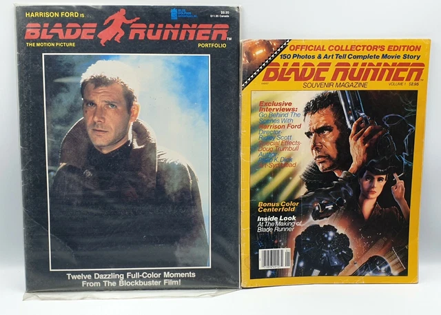 BLADE RUNNER : Blade Runner Portfolio & Souvenir Magazine Set EUR 146 ...