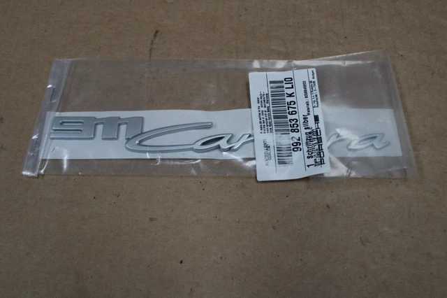ORIGINAL PORSCHE 992 Schriftzug Logo 911 Carrera Emblem Hinten ...